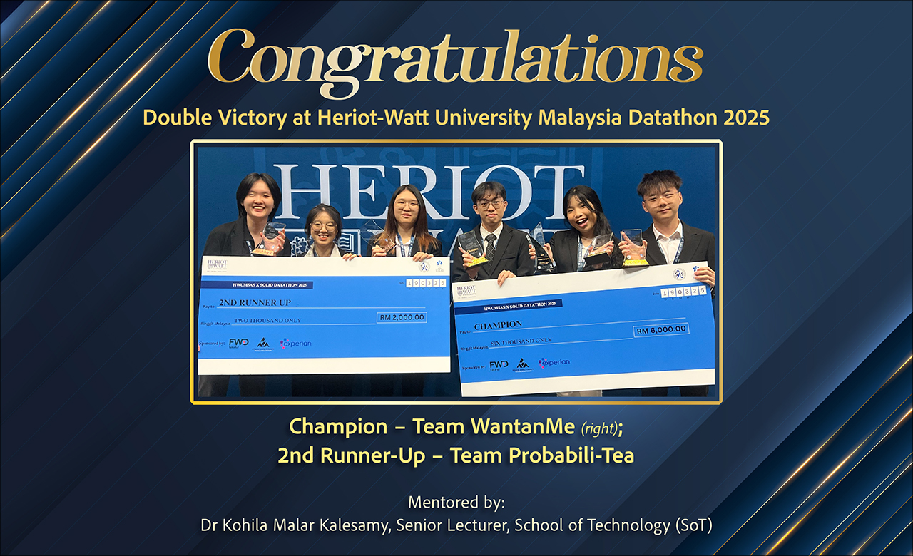 APU Triumphs with Double Victory at HWUM Datathon 2025 | APU